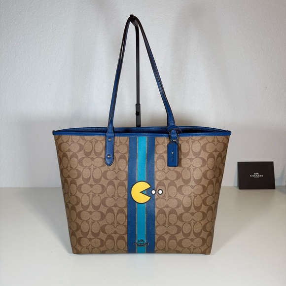 Coach | Bags | Coach Pacman Signature Reversible City Tote | Poshmark